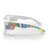 Fusions Clear Frame Clear Lens Art Series V.3 Safety Glasses ...