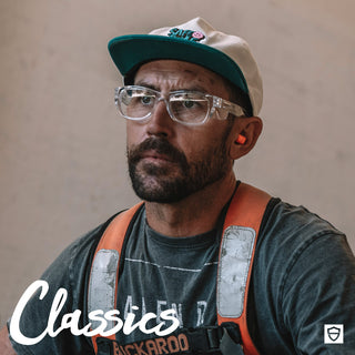 Classics Clear Frame Blue Light Blocking Lens – SafeStyle Eyewear